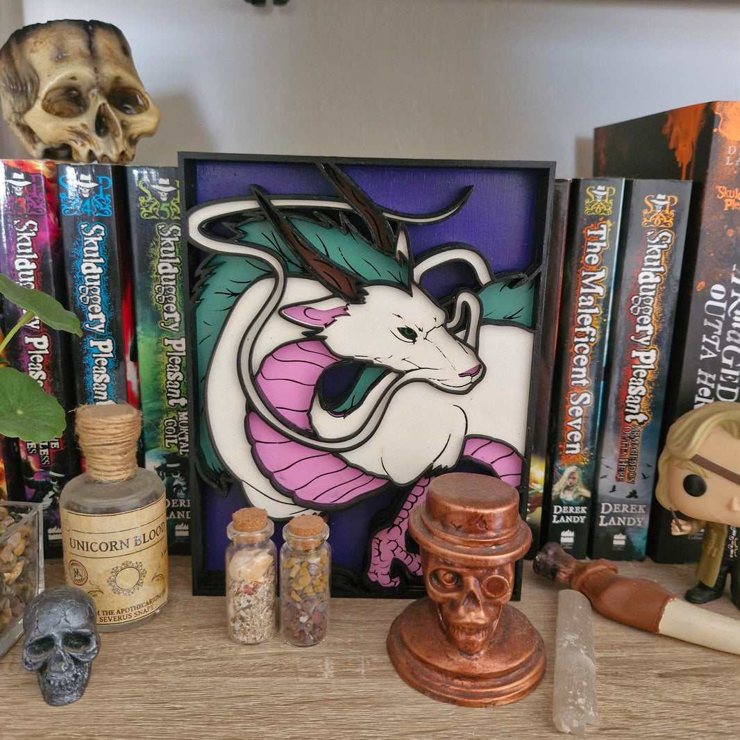 3D Layered Wall Art – The Raven's Claw