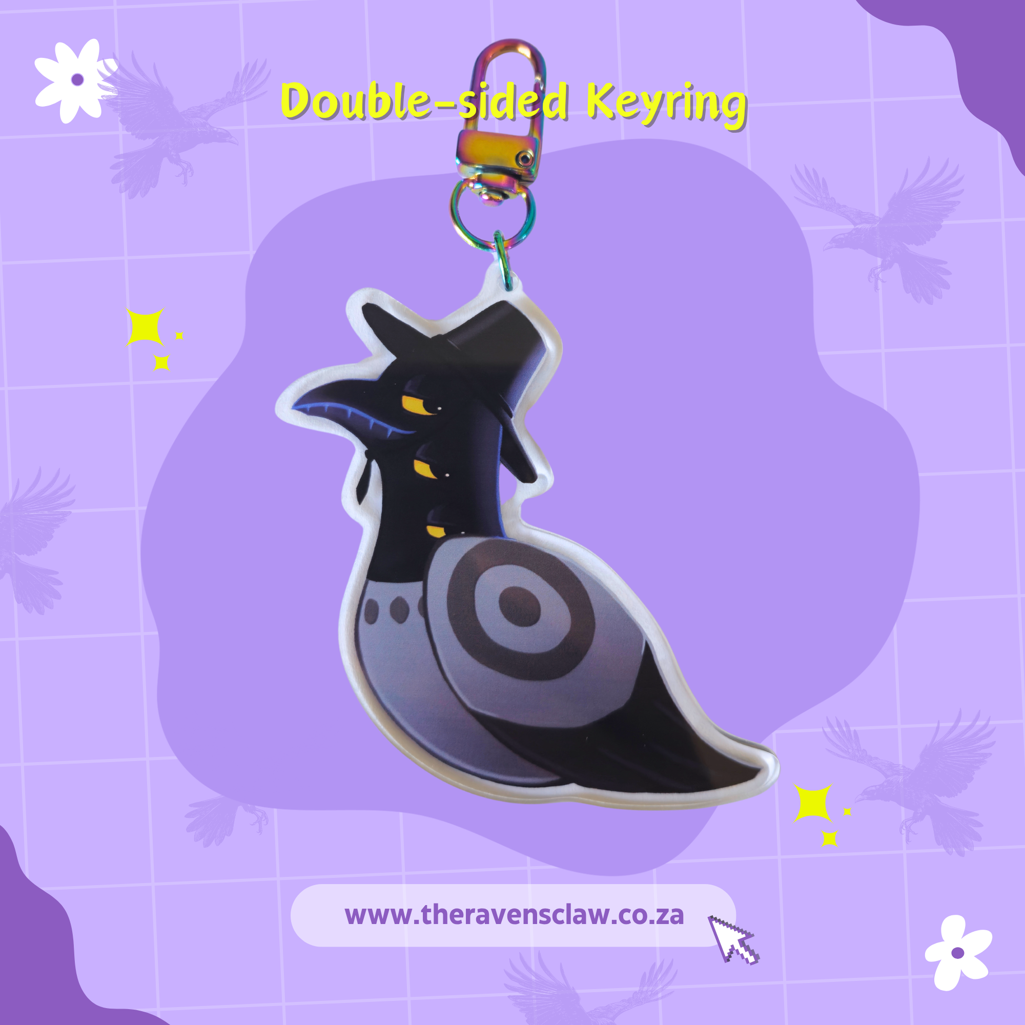 K-Pop Demon Hunter Inspired Sussie Keyring – The Raven's Claw
